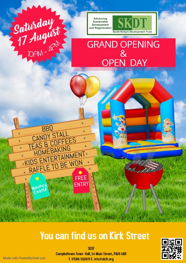 SKDT Hall Grand Opening | South Kintyre Development Trust